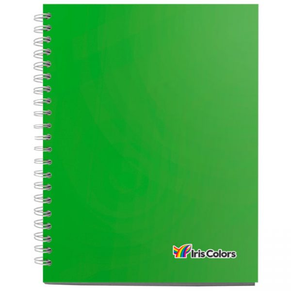 Cuaderno Sólido Verde – Iris Colors