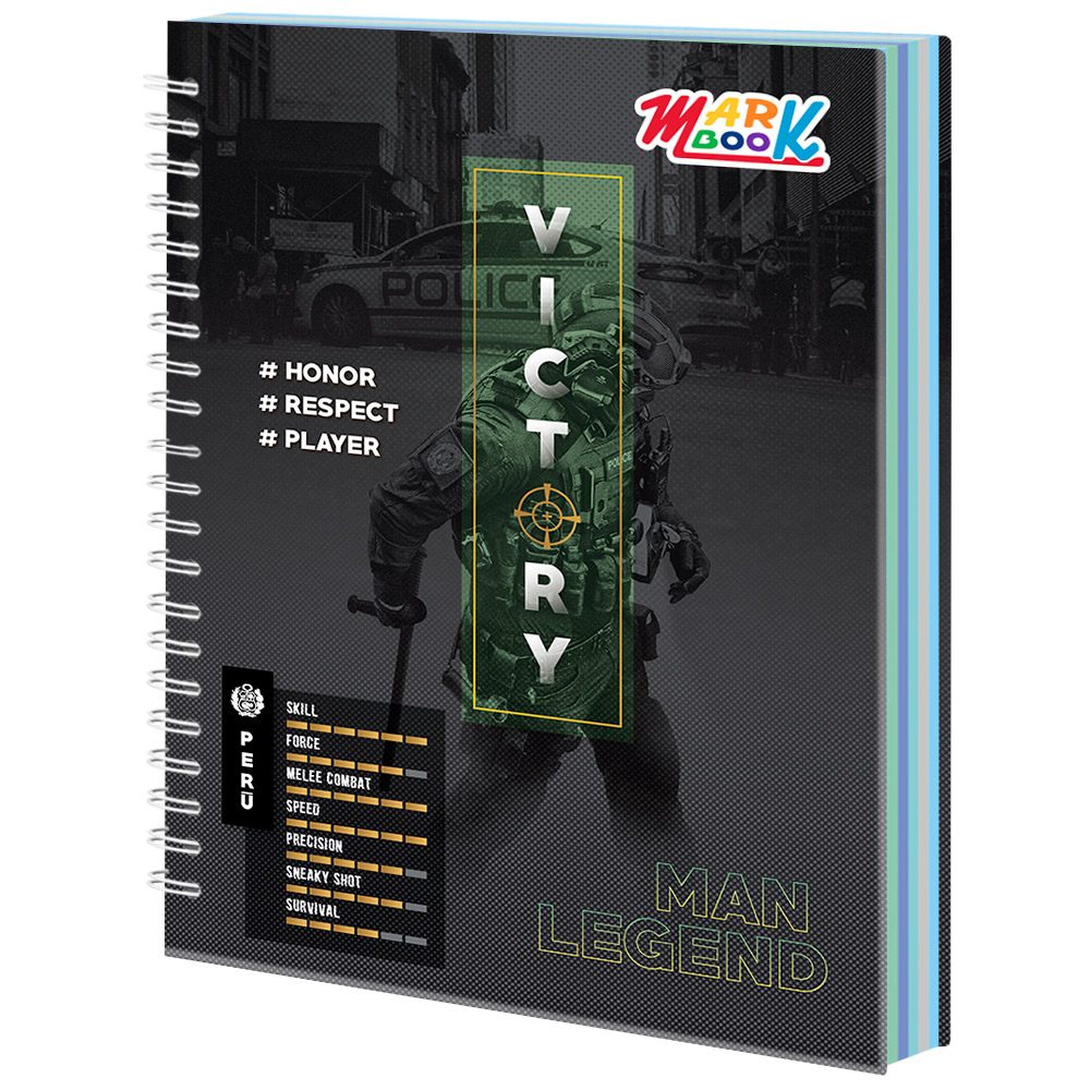Cuaderno Victory – Iris Colors