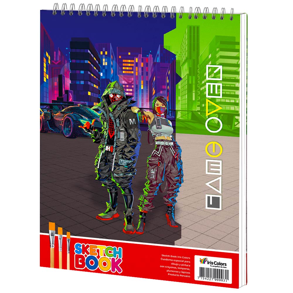 Sketchbook Game over – Iris Colors